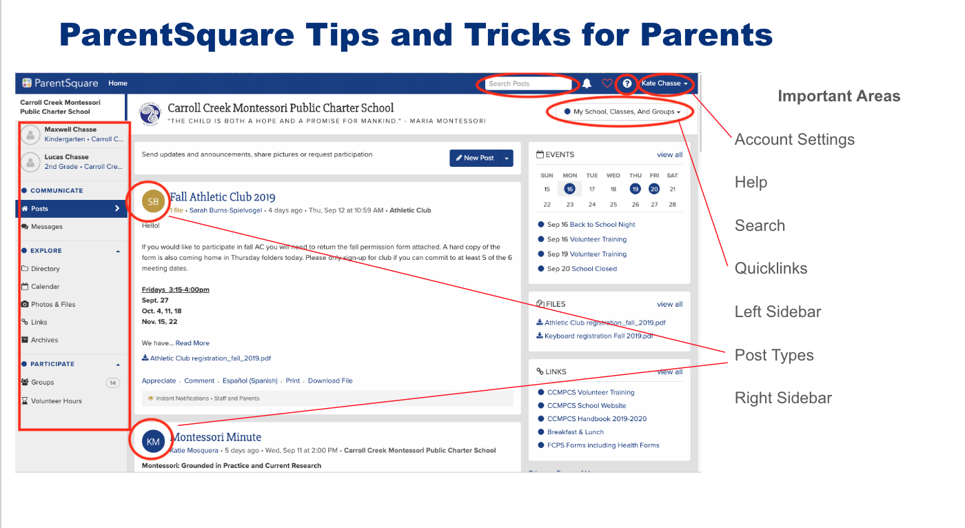 ParentSquare – Carroll Creek Montessori Montessori Public Charter School